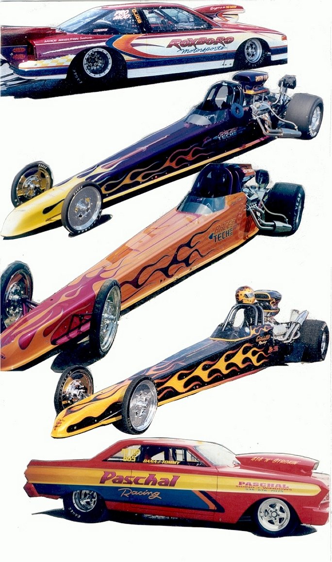 Dino’s Custom Race Car Paint – Dover Drag Strip