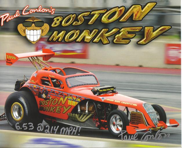 PAUL CONLON’S BOSTON MONKEY – Dover Drag Strip