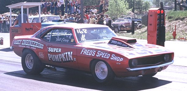 Casey’s Super Pumpkin Camaro – Dover Drag Strip