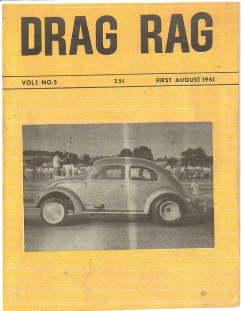 1961 DRAG RAG MAGAZINE – Dover Drag Strip