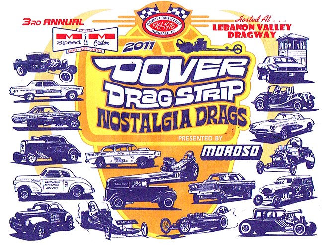 Official Tee-Shirt Design – Dover Drag Strip