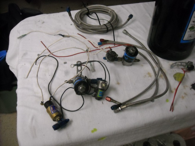 Complete Nitrous Oxide set-up. – Dover Drag Strip