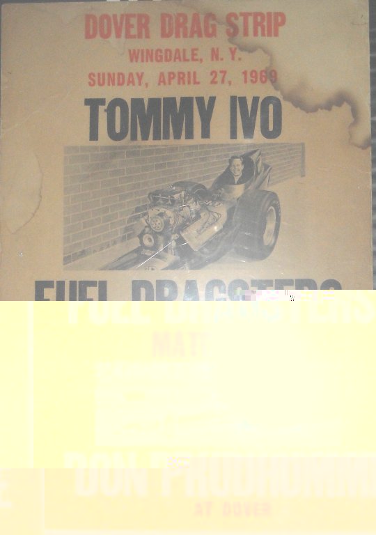 Rare Poster Find…Brian on the Case – Dover Drag Strip