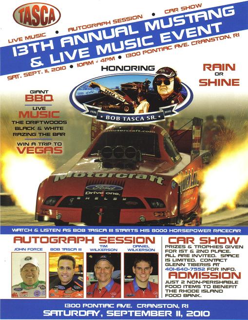 TASCA FORD OPEN HOUSE Sat. SEPT.11th 2010 – Dover Drag Strip