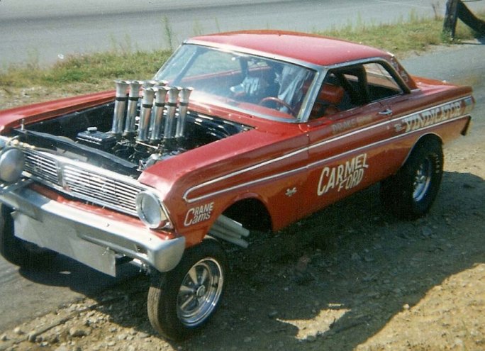 Carmel Ford Tribute Car – Dover Drag Strip